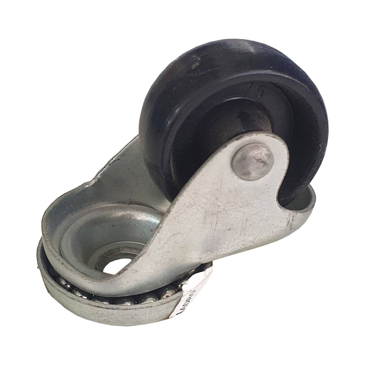 Rueda giratoria 30mm plástica con tornillo | Comercial Andreu